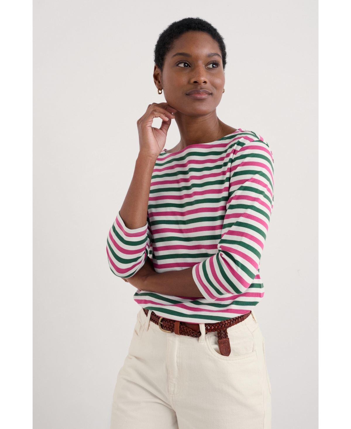 Click here for Seasalt Cornwall Womens Sailor Top - Duet mini cor... prices