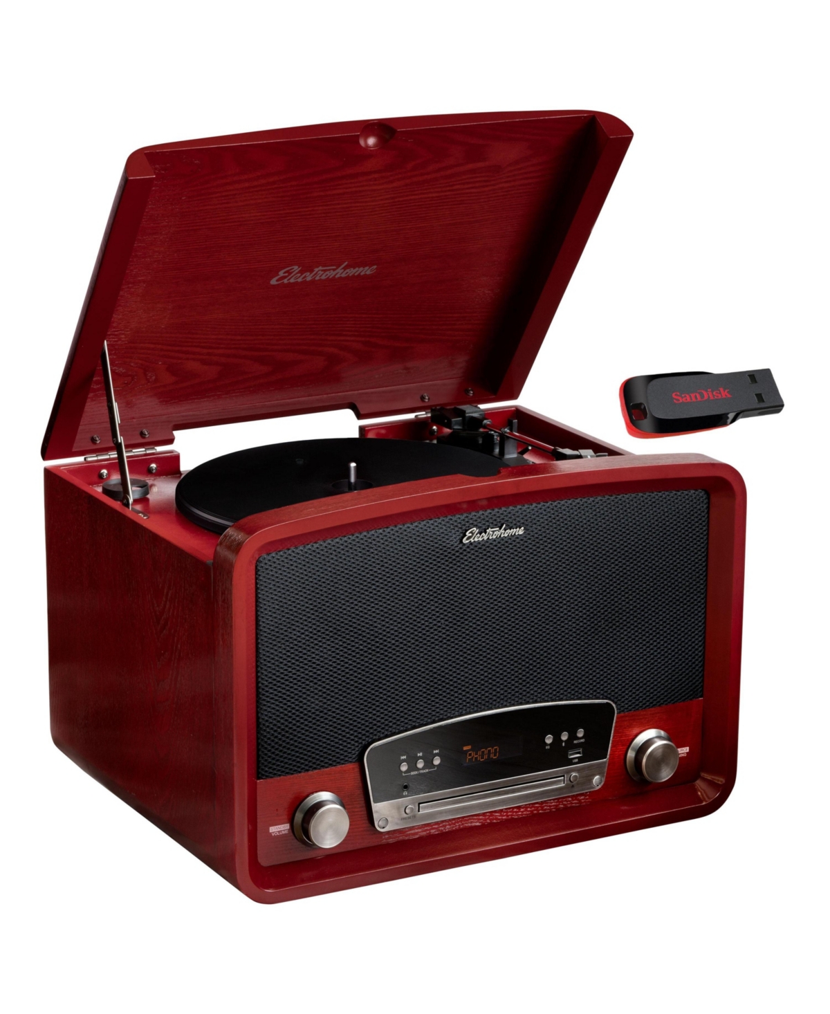 Click here for Electrohome Kingston 7-in-1 Vintage Vinyl Record P... prices