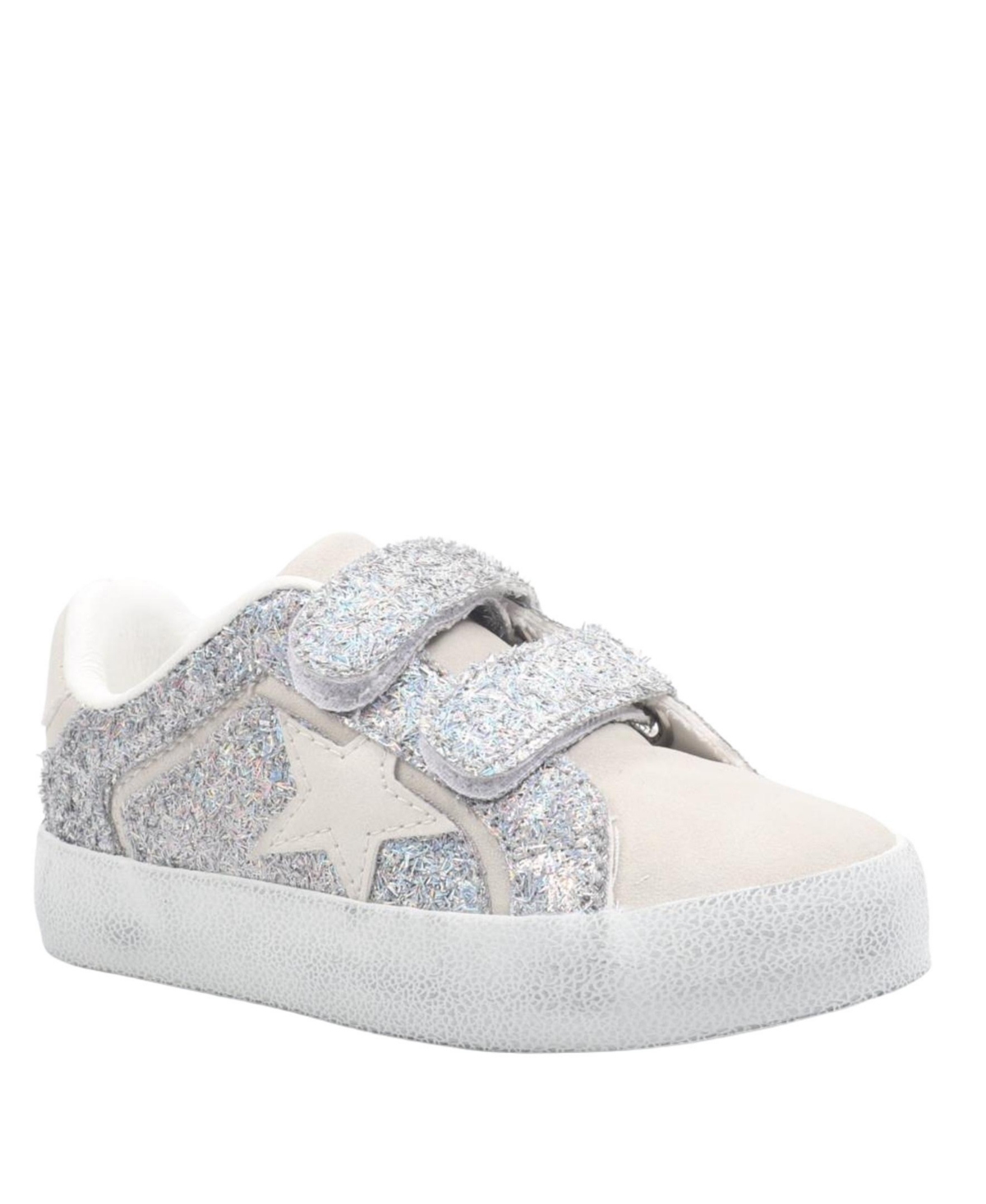 Click here for Nina Toddler Girls Koryana Low Top Sneakers - Silv... prices