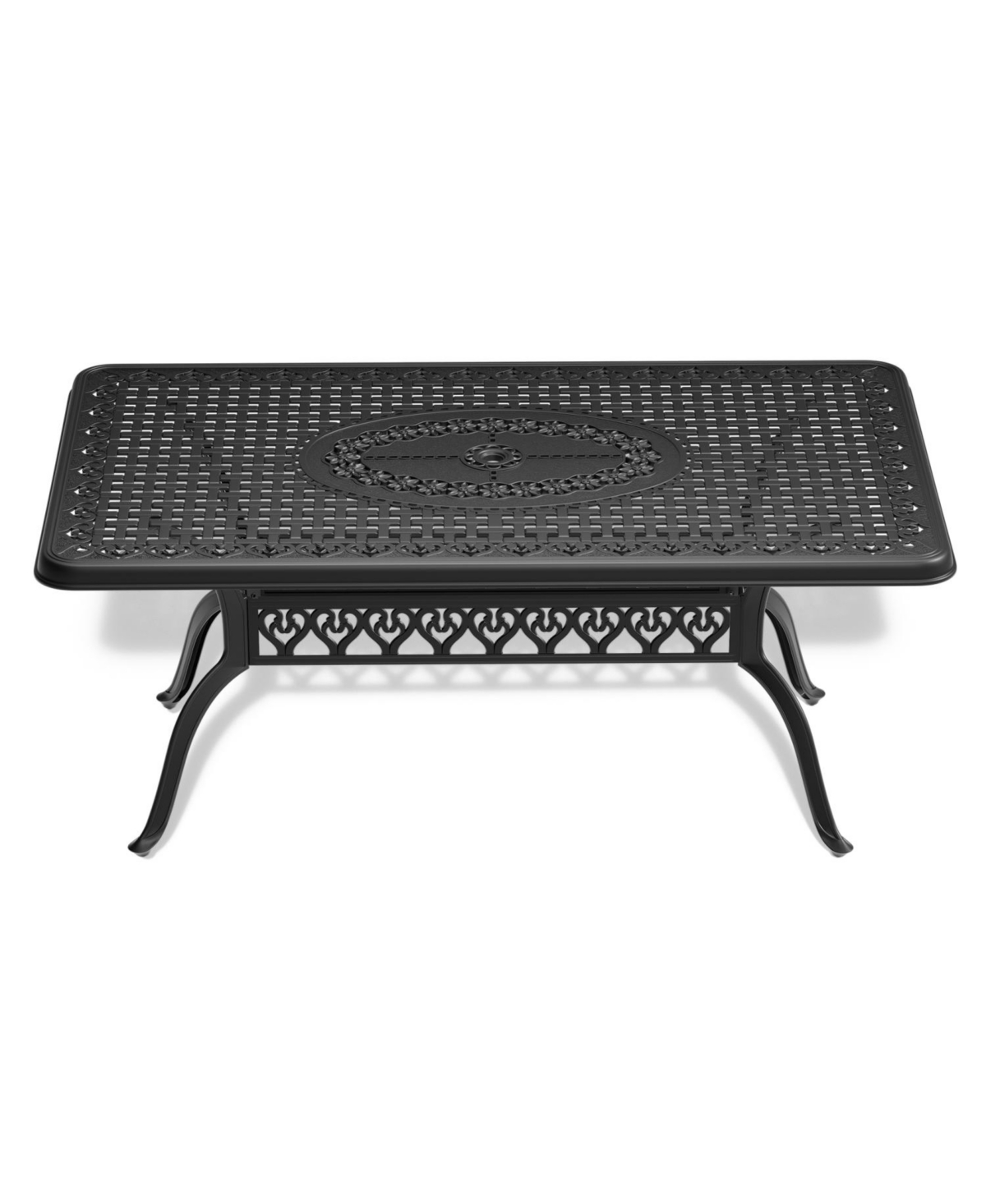 Click here for Streamdale 68.9W 37.4-inch Cast Aluminum Patio Din... prices