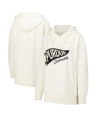 Pressbox Women's Cream Purdue Boilermakers Marni Pullover Hoodie - Macy's
