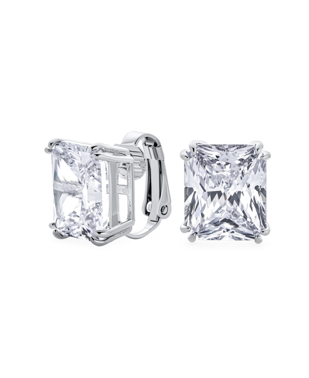 Click here for Bling Jewelry Rectangle Shape Statement 7CT Emeral... prices