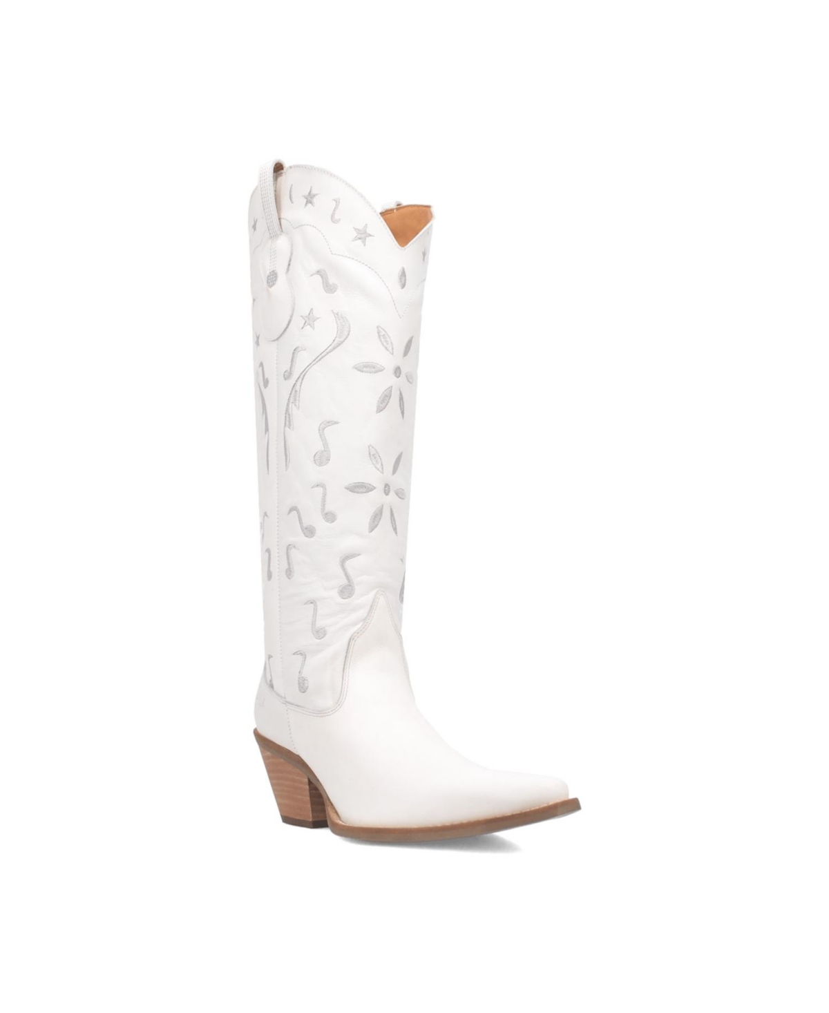 Click here for Dingo Womens Rhymin Leather Boots - White prices