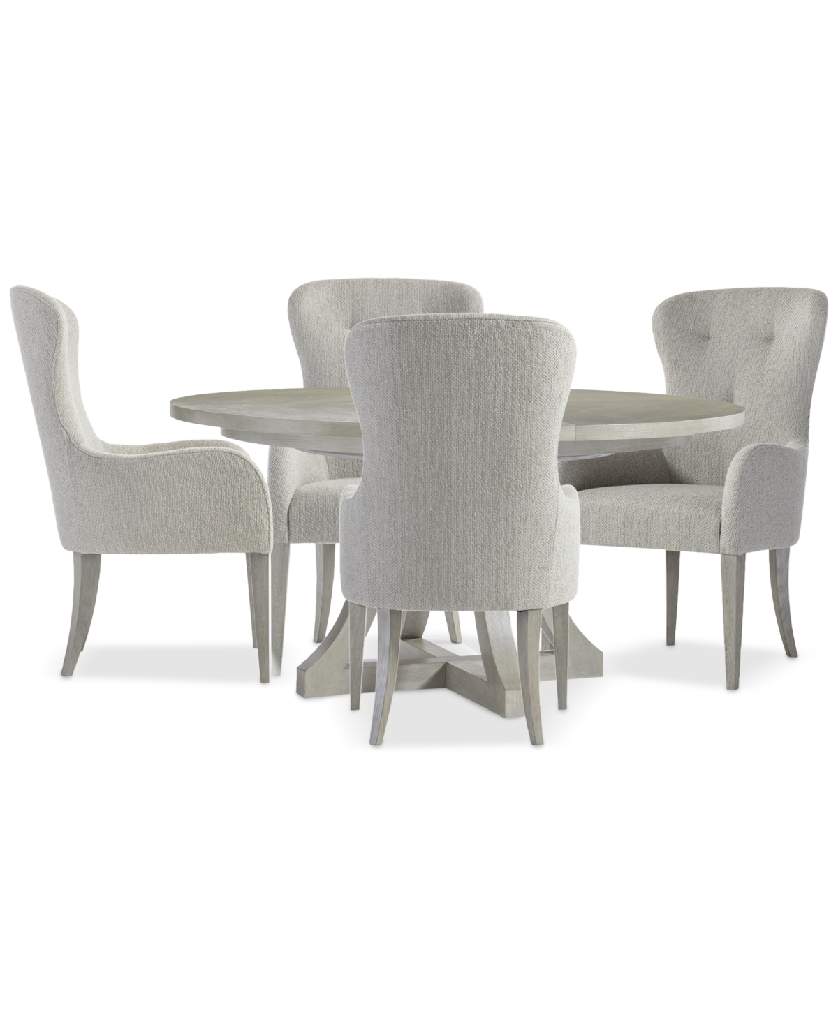 Click here for Cornelia 5-Pc. Dining Set (Round Table & 4 Tufted... prices