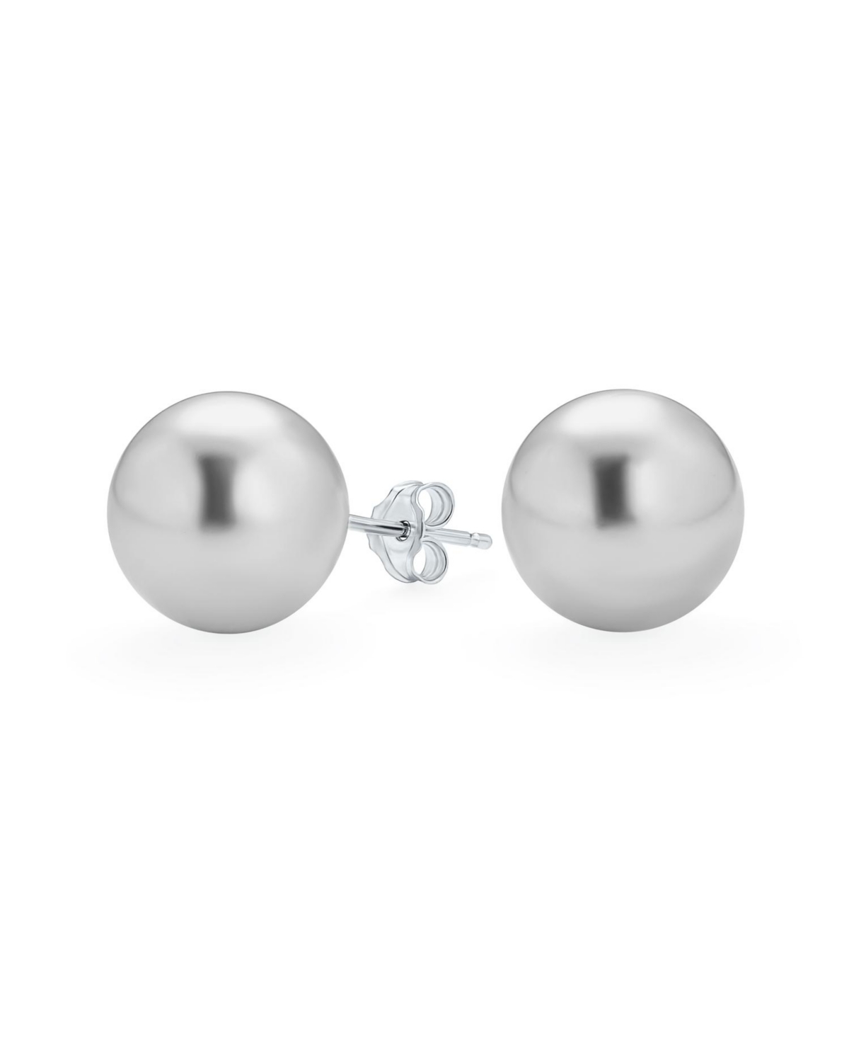 Click here for Bling Jewelry Classic Light Grey Simulated Pearl D... prices