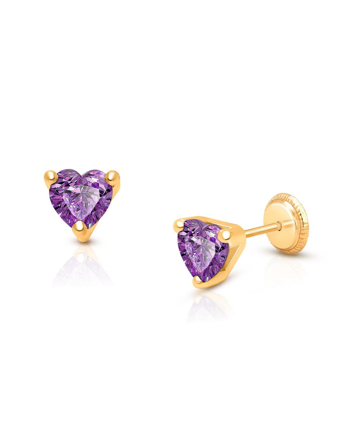 Click here for Tiny Blessings Childrens 14K Gold Purple Dazzling... prices