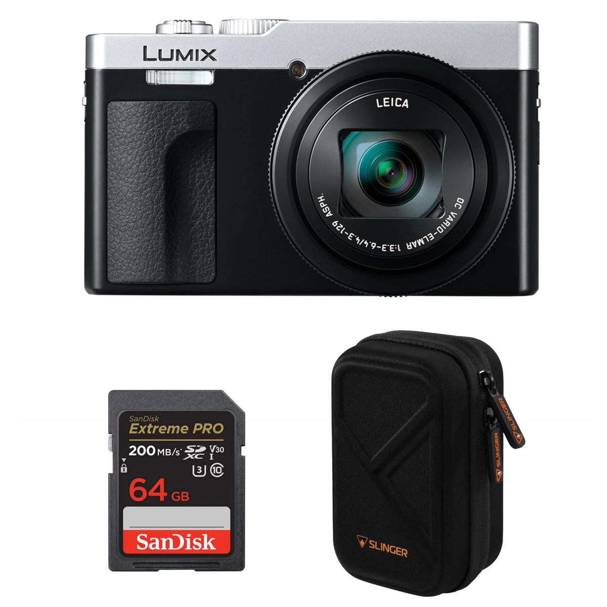 Click here for Panasonic Lumix ZS99 Digital Camera - Sliver prices