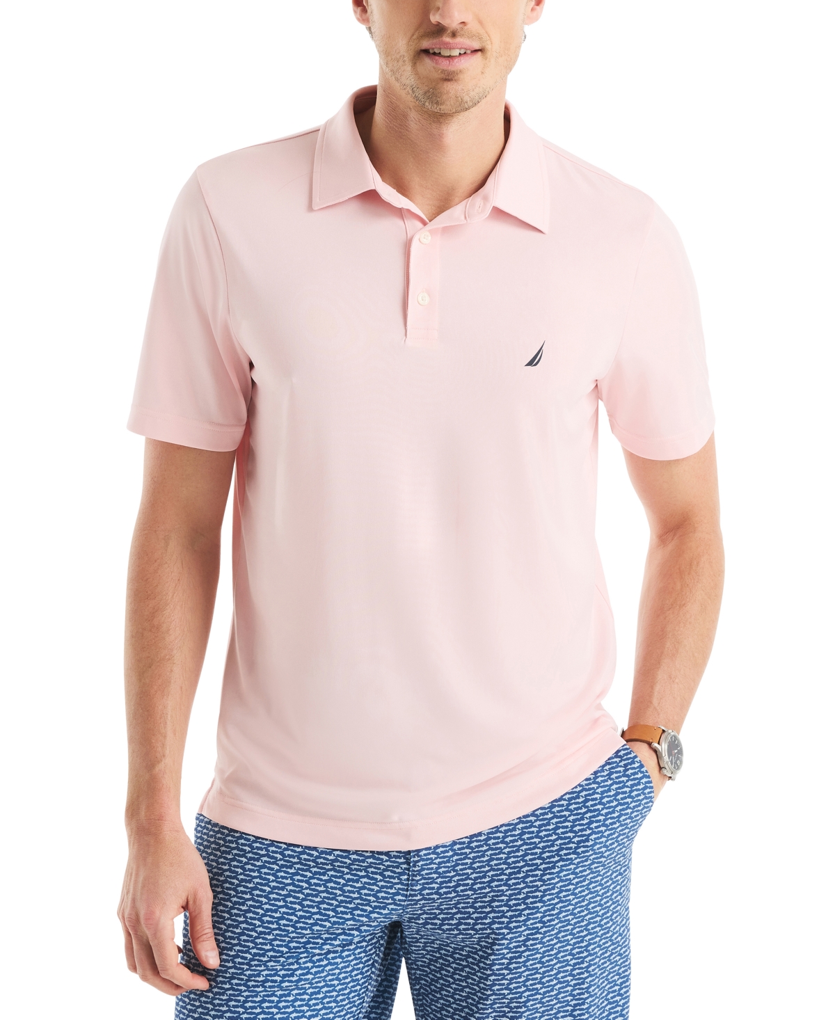 Click here for Nautica Mens Classic-Fit Performance Polo Shirt -... prices
