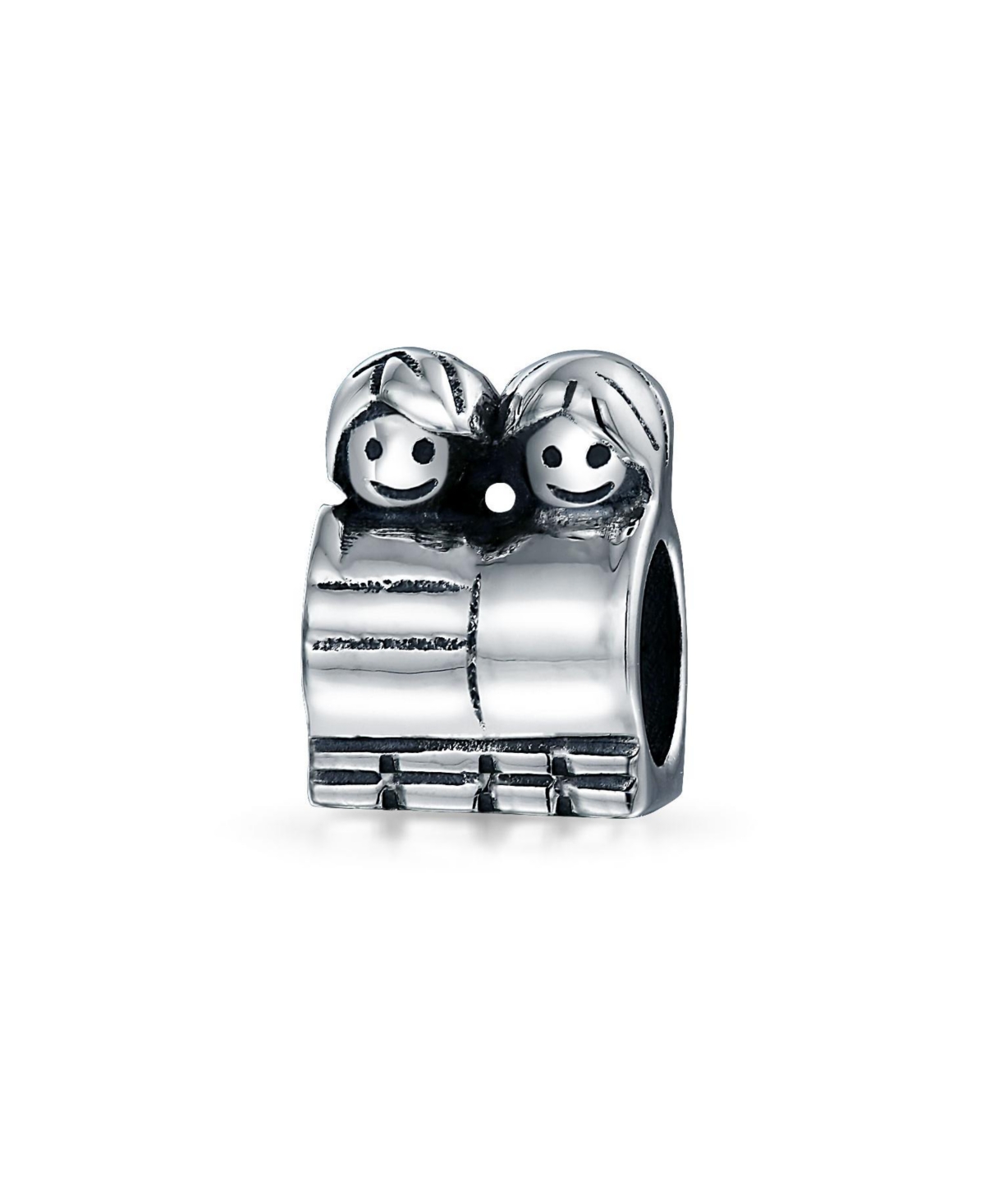 Click here for Bling Jewelry Happy Friendship Charm Bead Sterling... prices