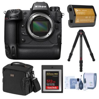 Nikon Z9 Mirrorless Camera, Bundle with 512GB Memory Card, Li-Ion ...