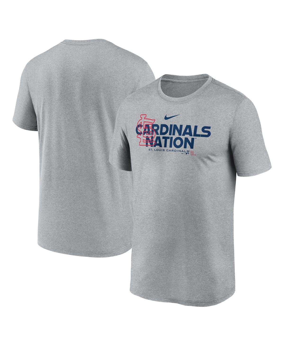 Click here for Nike Mens Heathered Charcoal St. Louis Cardinals L... prices