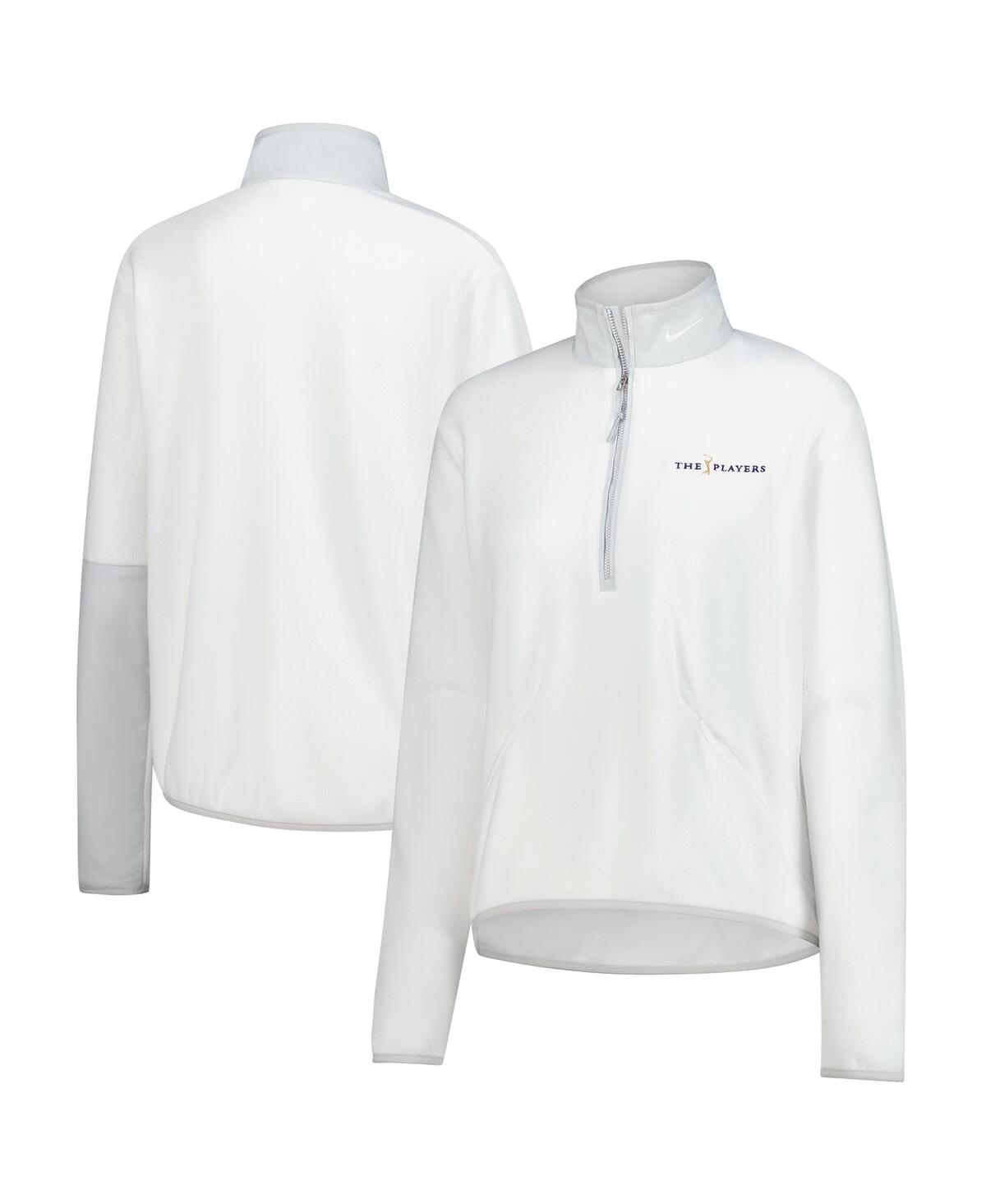 Click here for Nike Womens White 2025 The Players Victory Half-Zi... prices