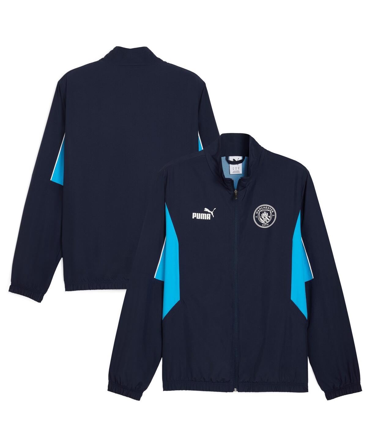 Click here for Puma Mens Navy Manchester City ftblARECHIVE Full-Z... prices