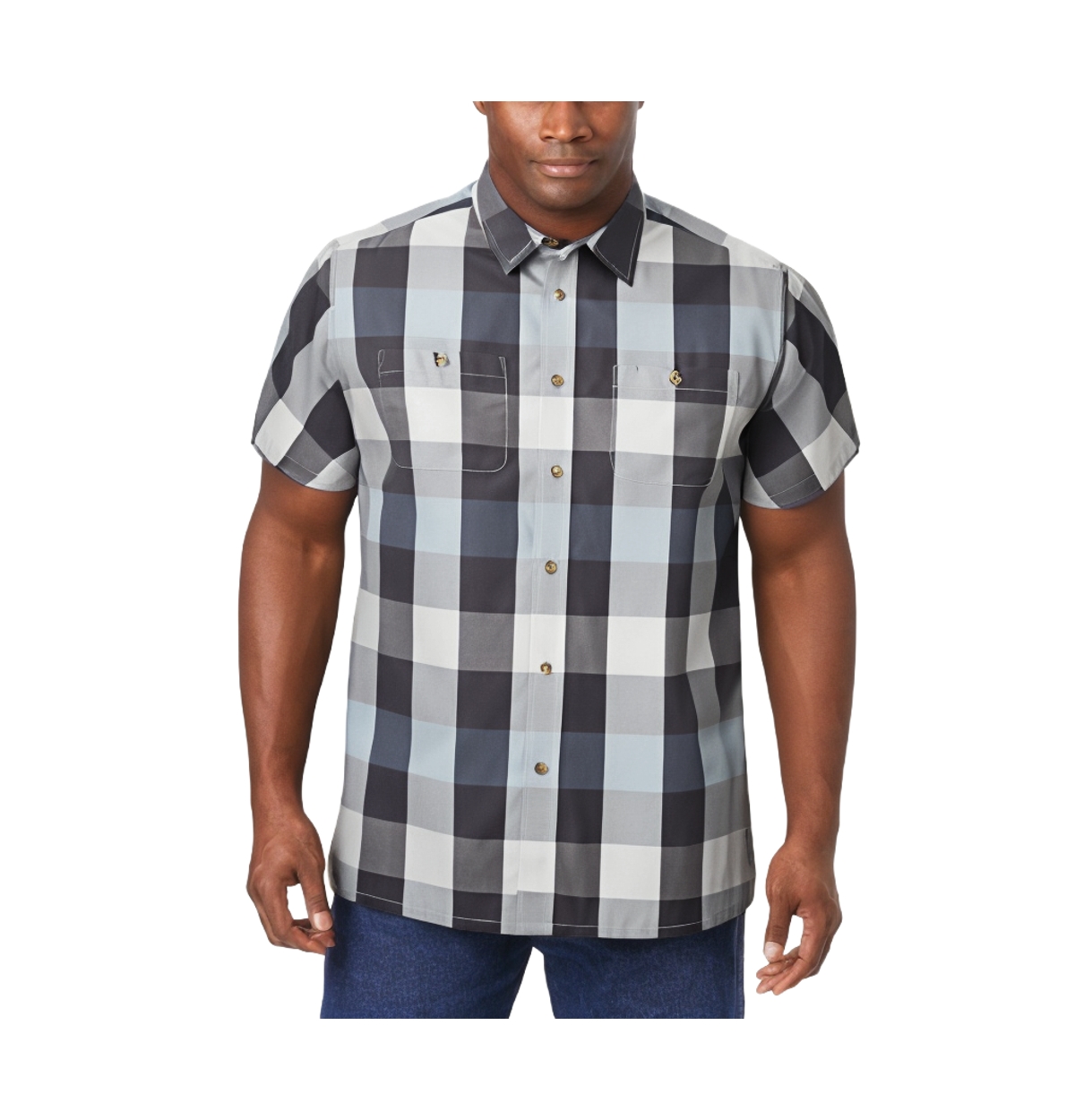 Click here for KingSize Big & Tall Wrinkle-Resistant Short Sleeve... prices
