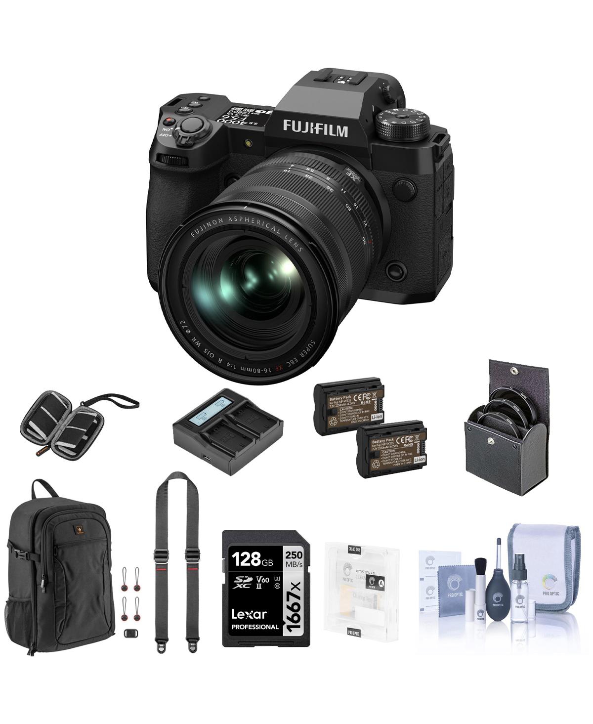 Click here for Fujifilm X-H2 Camera with Xf 16-80mm f/4.0 R Ois W... prices