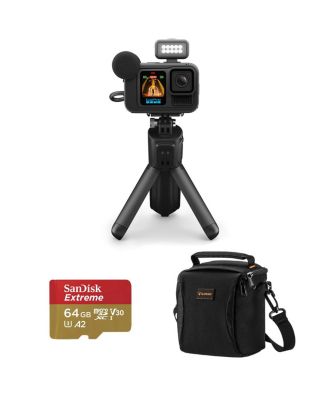 GoPro HERO13 Black Creator Edition Camera, Bundle with 64GB Memory Card ...