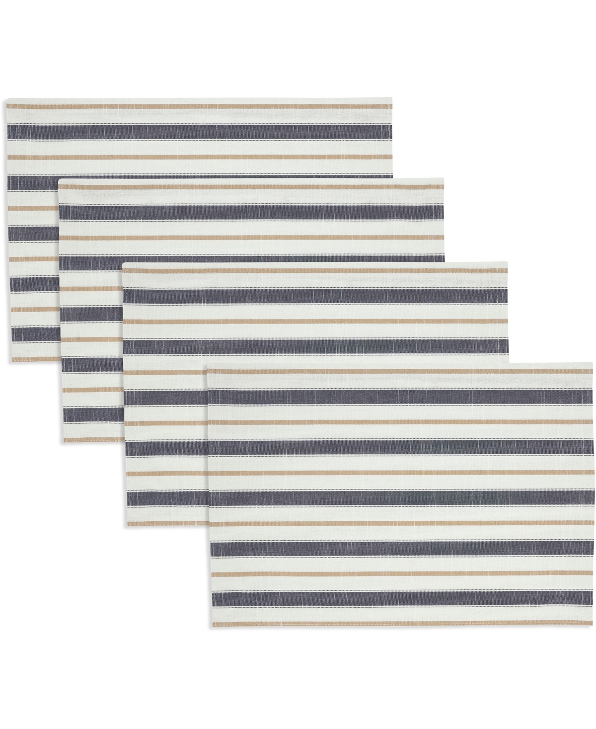 Click here for Saro Lifestyle Modern Striped Placemats  13 x 19 -... prices