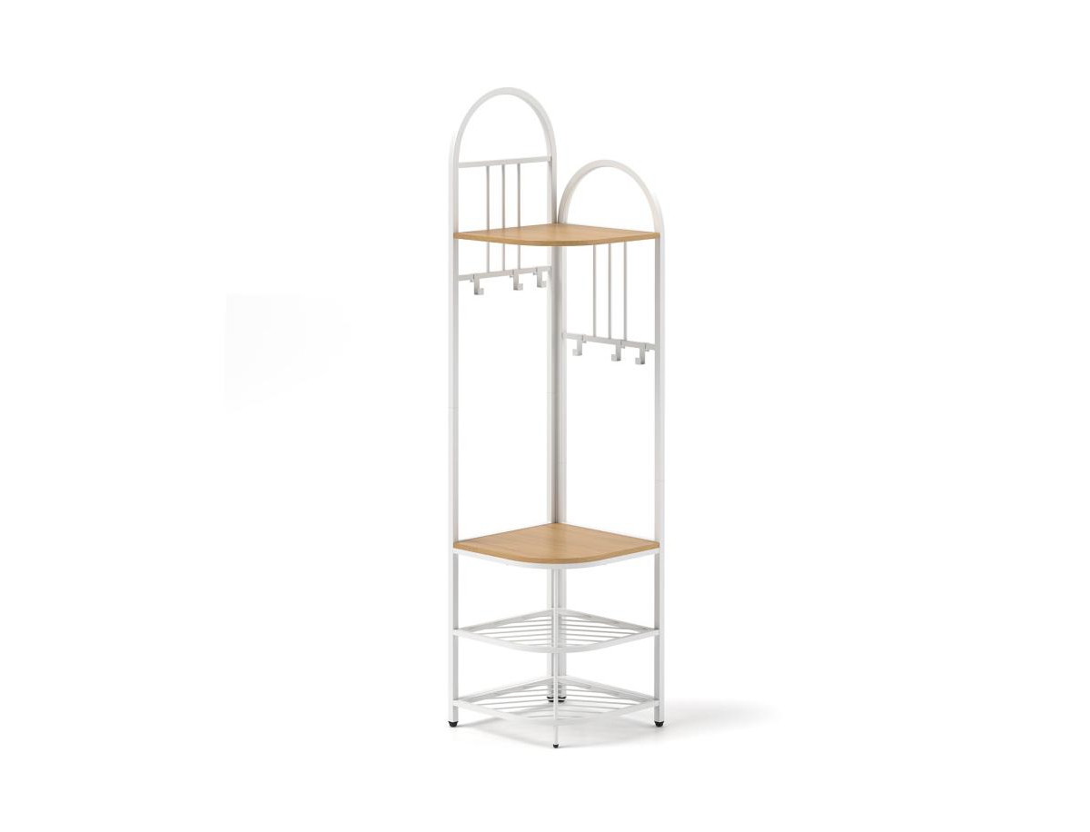 Click here for 4-Tier Corner Hall Tree with Shoe Storage Bench &#... prices