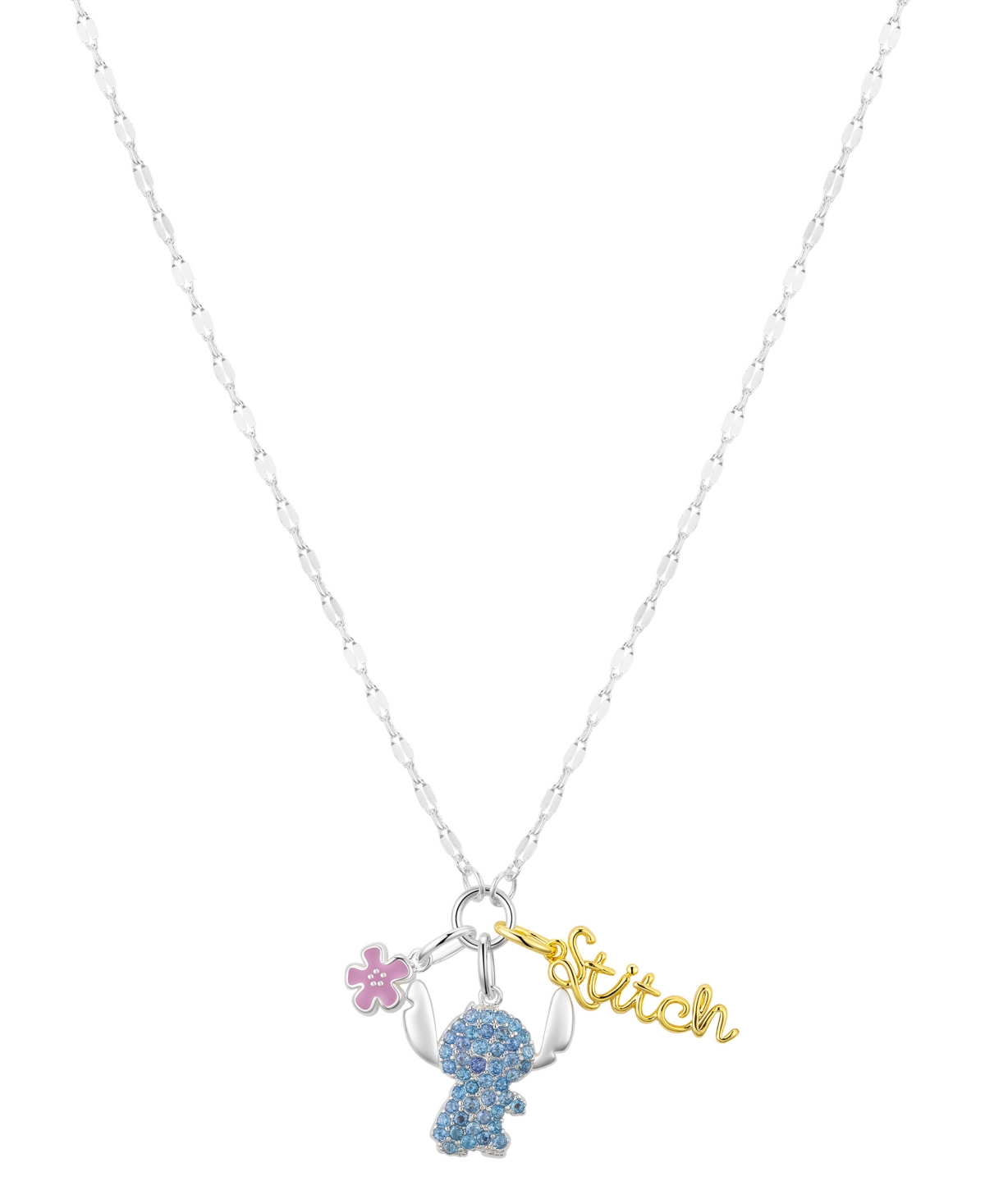 Click here for Disney Cubic Zirconia Lilo and Stitch Pendant Neck... prices