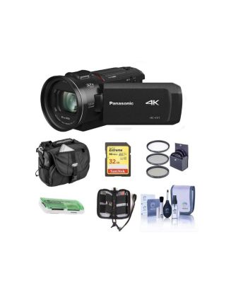 Panasonic Panasonic HC-VX1K 4K UHD Camcorder, 24x LEICA DICOMAR Lens ...