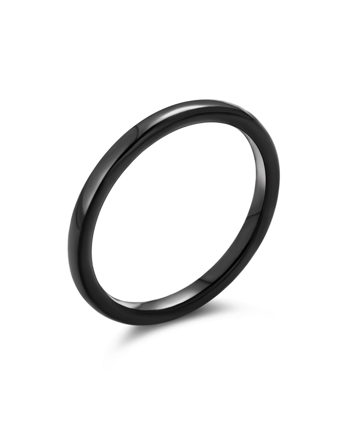 Click here for Bling Jewelry Thin Dome Titanium Eternity Band Rin... prices