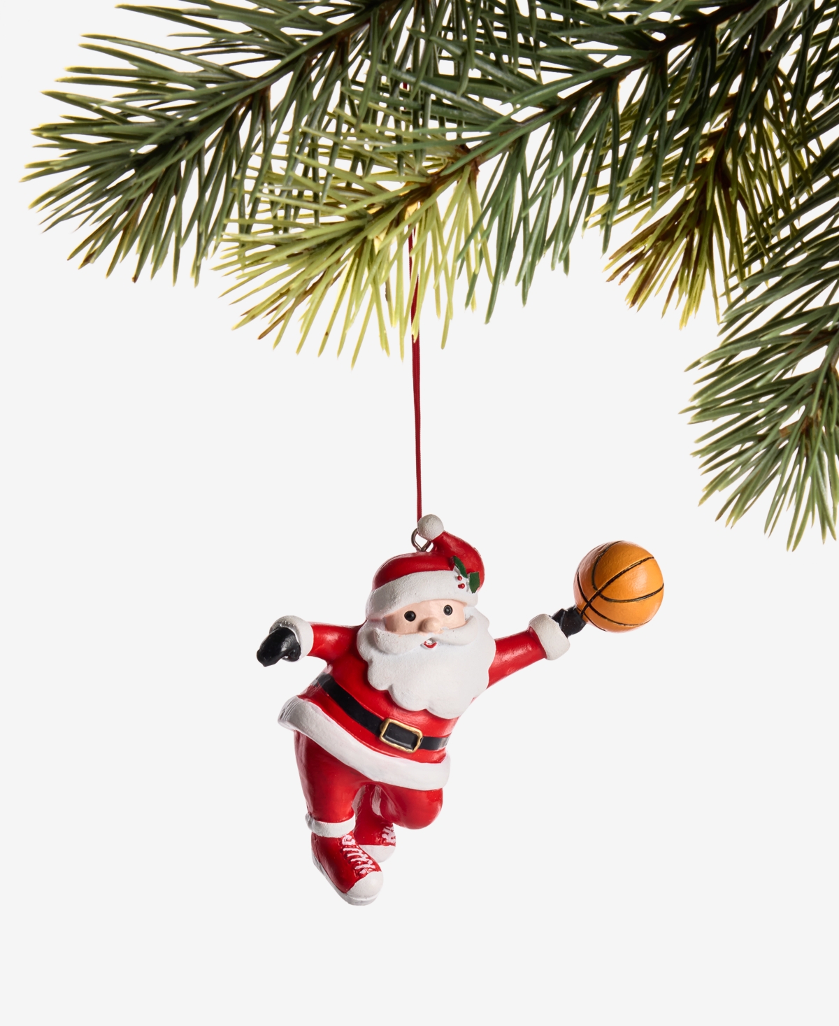 Click here for Holiday Lane Sports Basketball Santa Ornament  Mac... prices