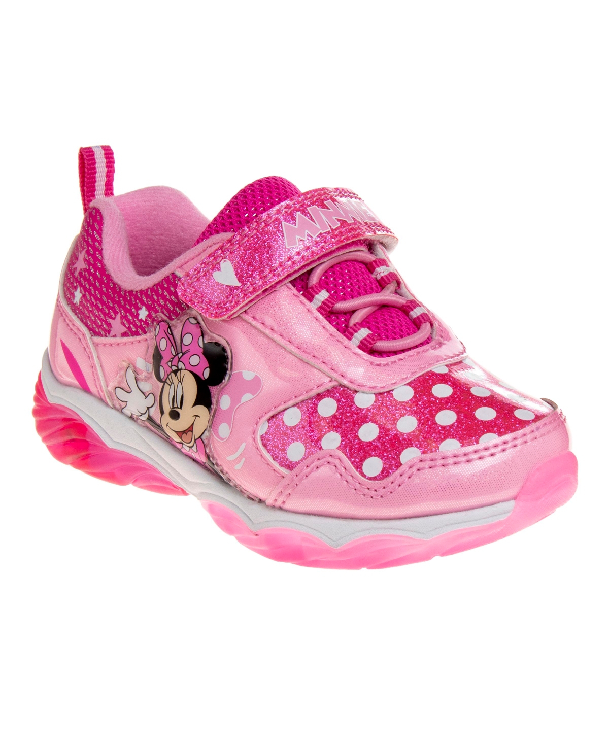 Click here for Disney Toddler Girls Hook and Loop Sneakers - Pink prices