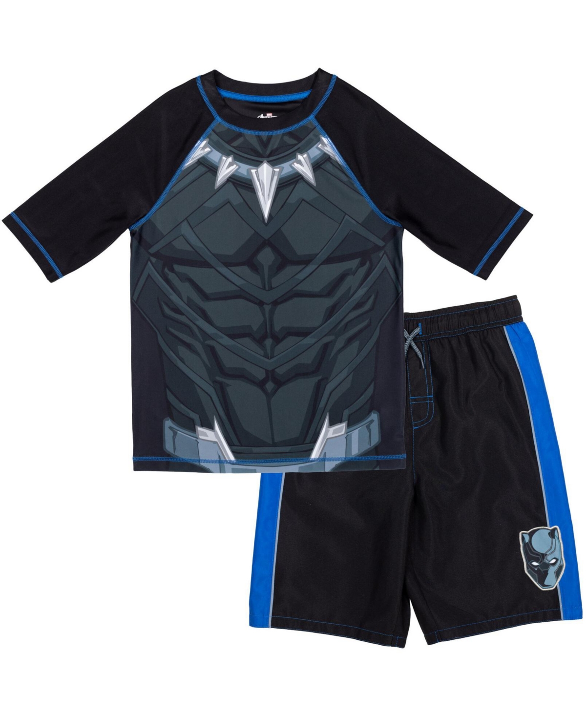 Click here for Avengers Toddler Boys Black Panther Upf 50+ Rash G... prices