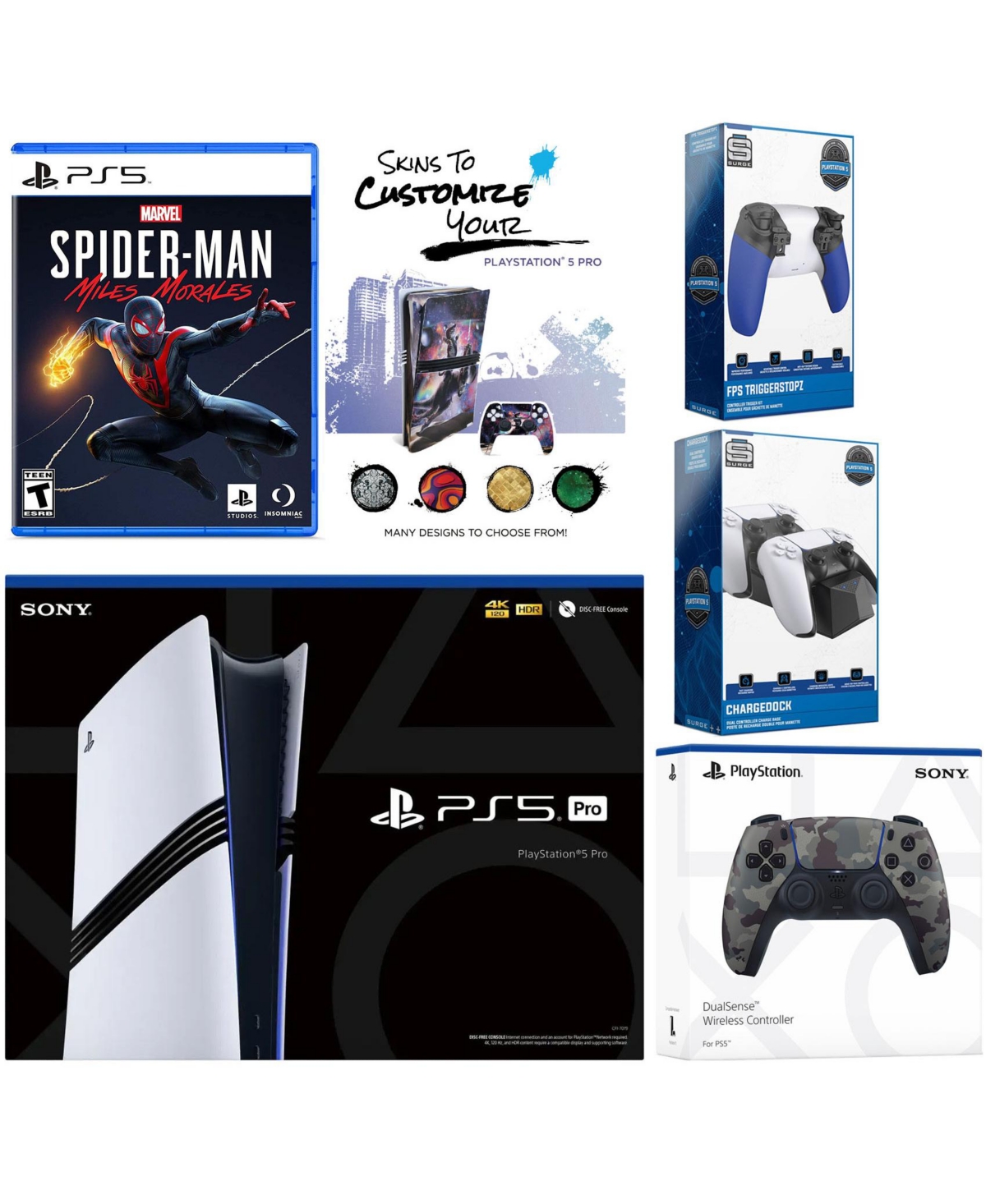Click here for Sony Playstation 5 Pro Bundle with Spider-Man: Mil... prices