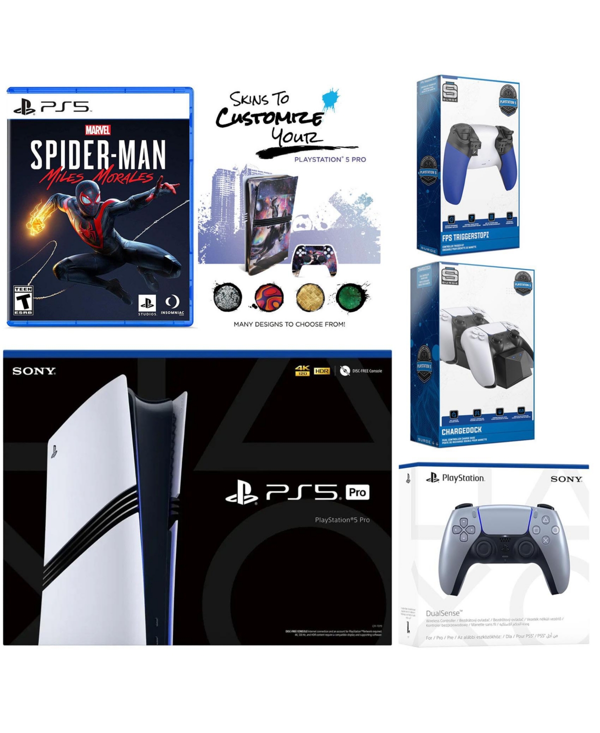 Click here for Sony Playstation 5 Pro Bundle with Spider-Man: Mil... prices