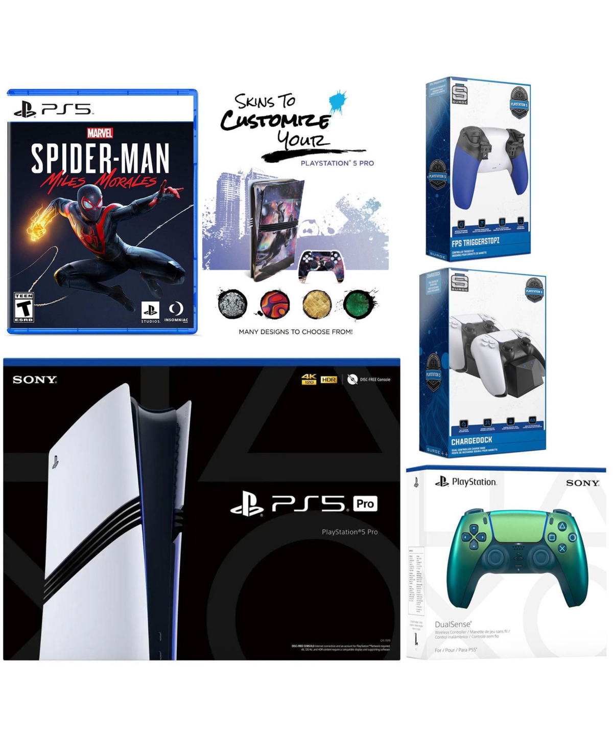 Click here for Sony Playstation 5 Pro Bundle with Spider-Man: Mil... prices