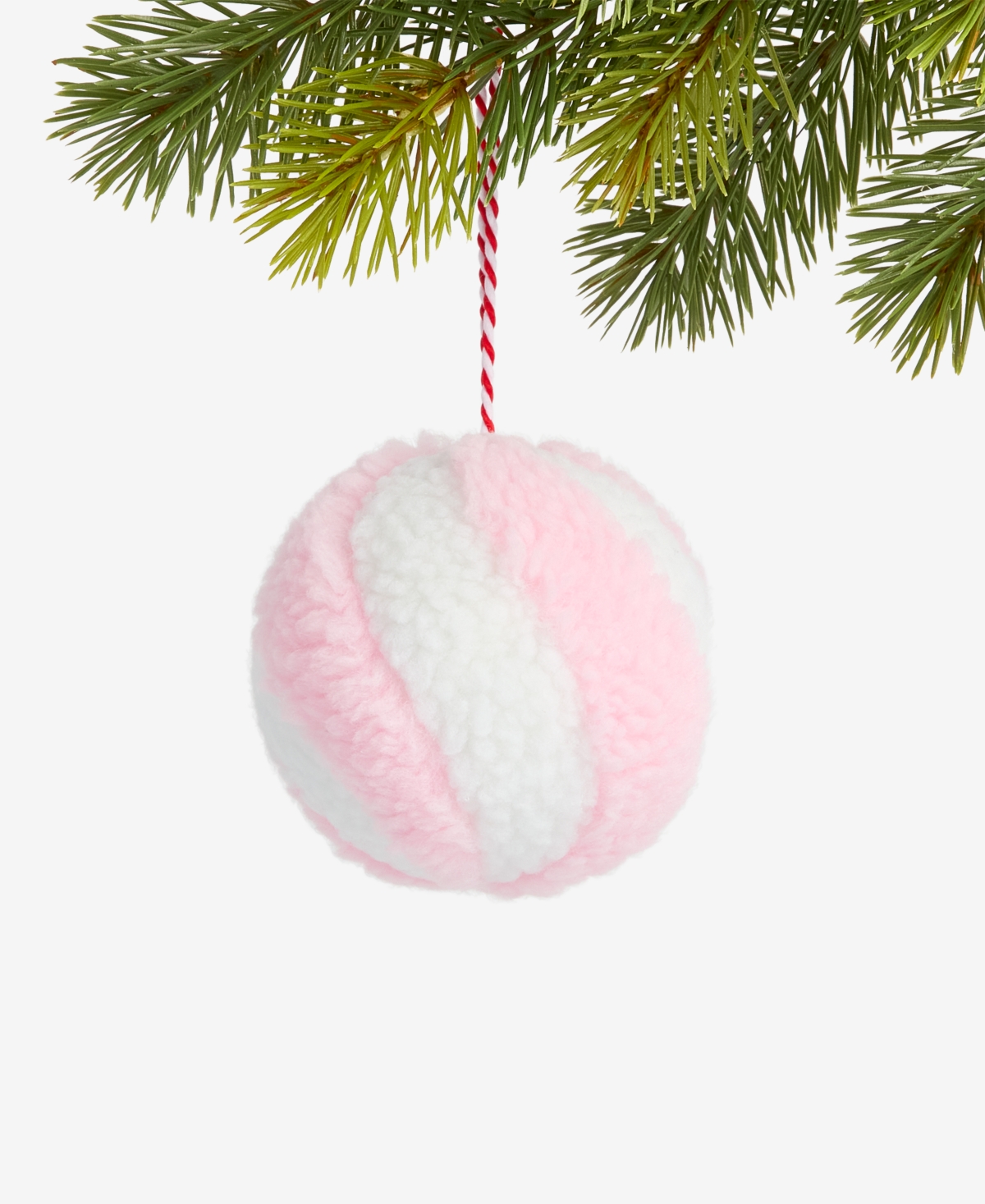 Click here for Holiday Lane Sugar Plum Peppermint Ball Ornament... prices