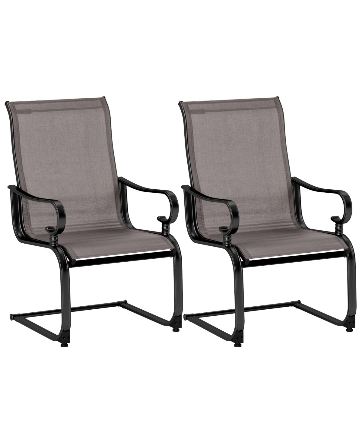 Click here for Set of 2 Patio Chairs with Quick-drying and Breath... prices