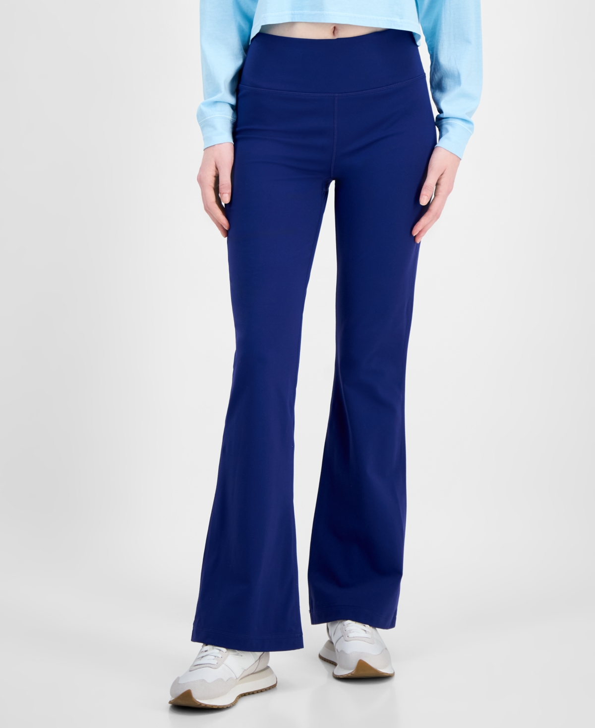 Click here for Id Ideology Womens High Rise Flare Leggings  Creat... prices