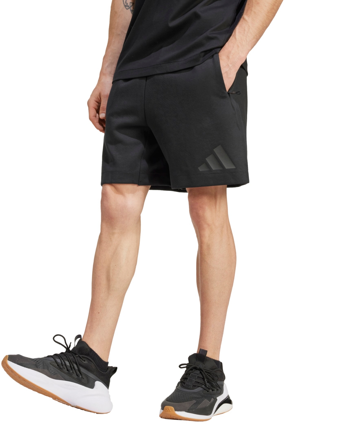 Click here for adidas Mens Regular Fit Shorts - Black prices