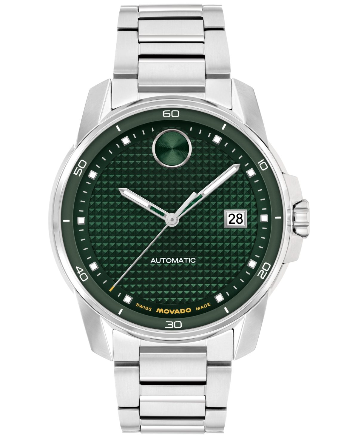 Click here for Movado Mens Bold Verso Swiss Automatic Stainless-S... prices