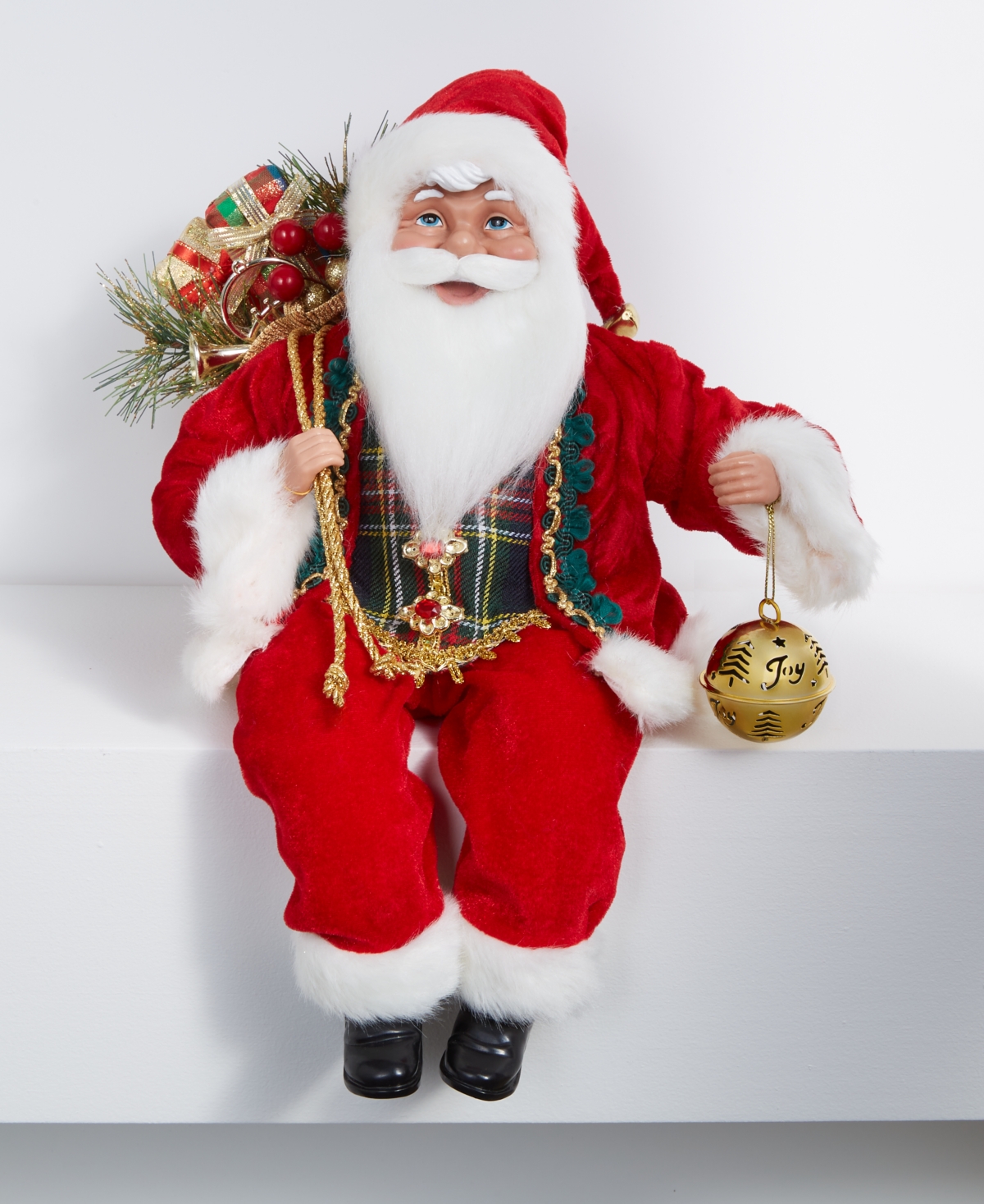 Click here for Holiday Lane Heritage Sitting Santa Decor  Macys E... prices