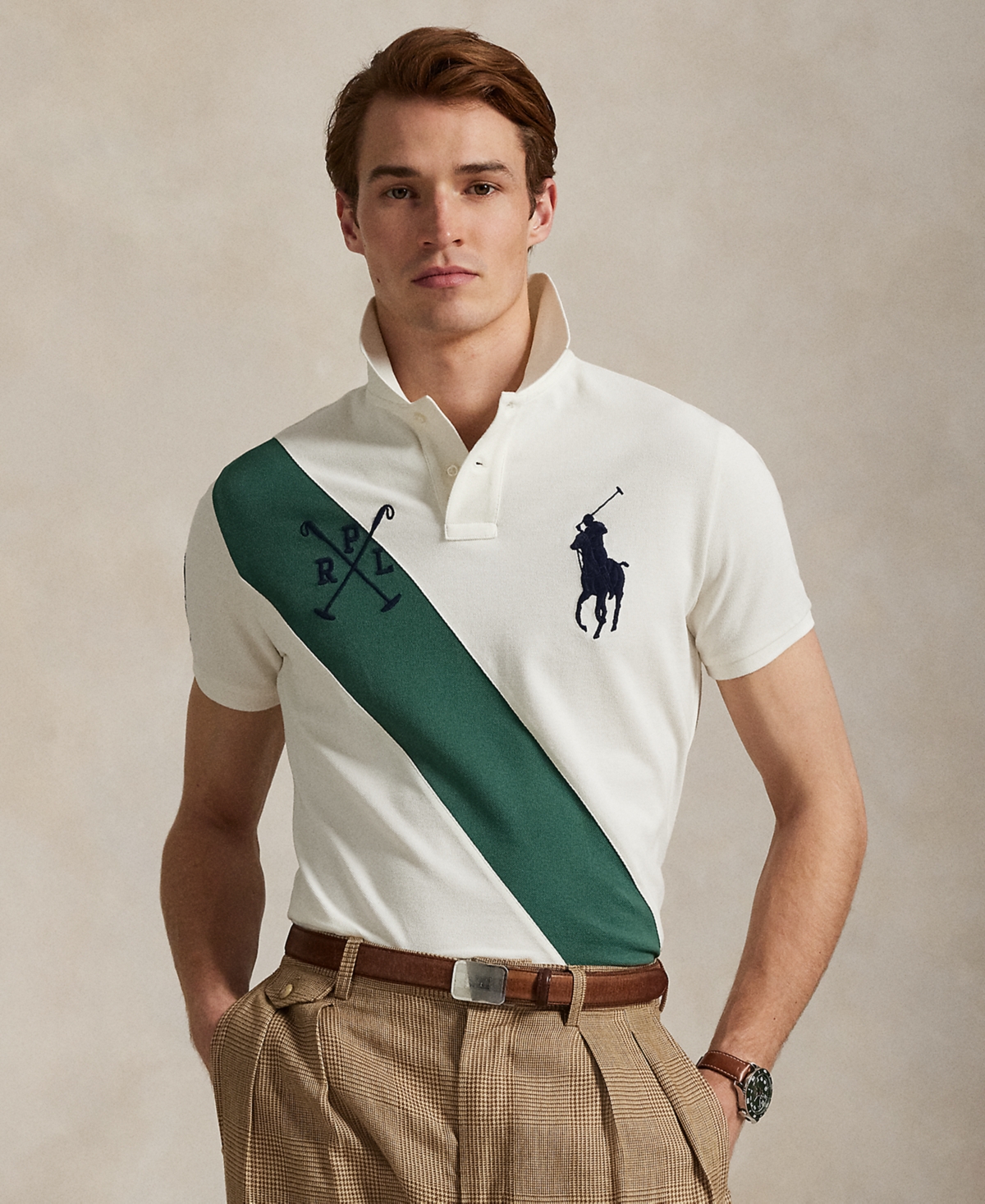 Click here for Polo Ralph Lauren Mens Custom Slim Fit Big Pony Me... prices