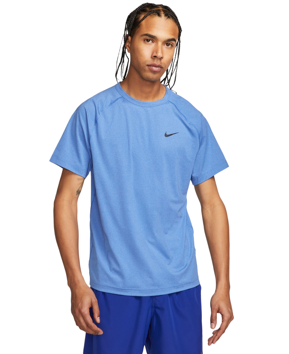 Click here for Nike Mens Relaxed-Fit Dri-fit Short-Sleeve Fitness... prices