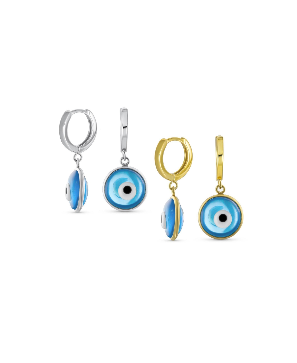 Click here for Bling Jewelry Set of 2 Spiritual Protection Blue N... prices
