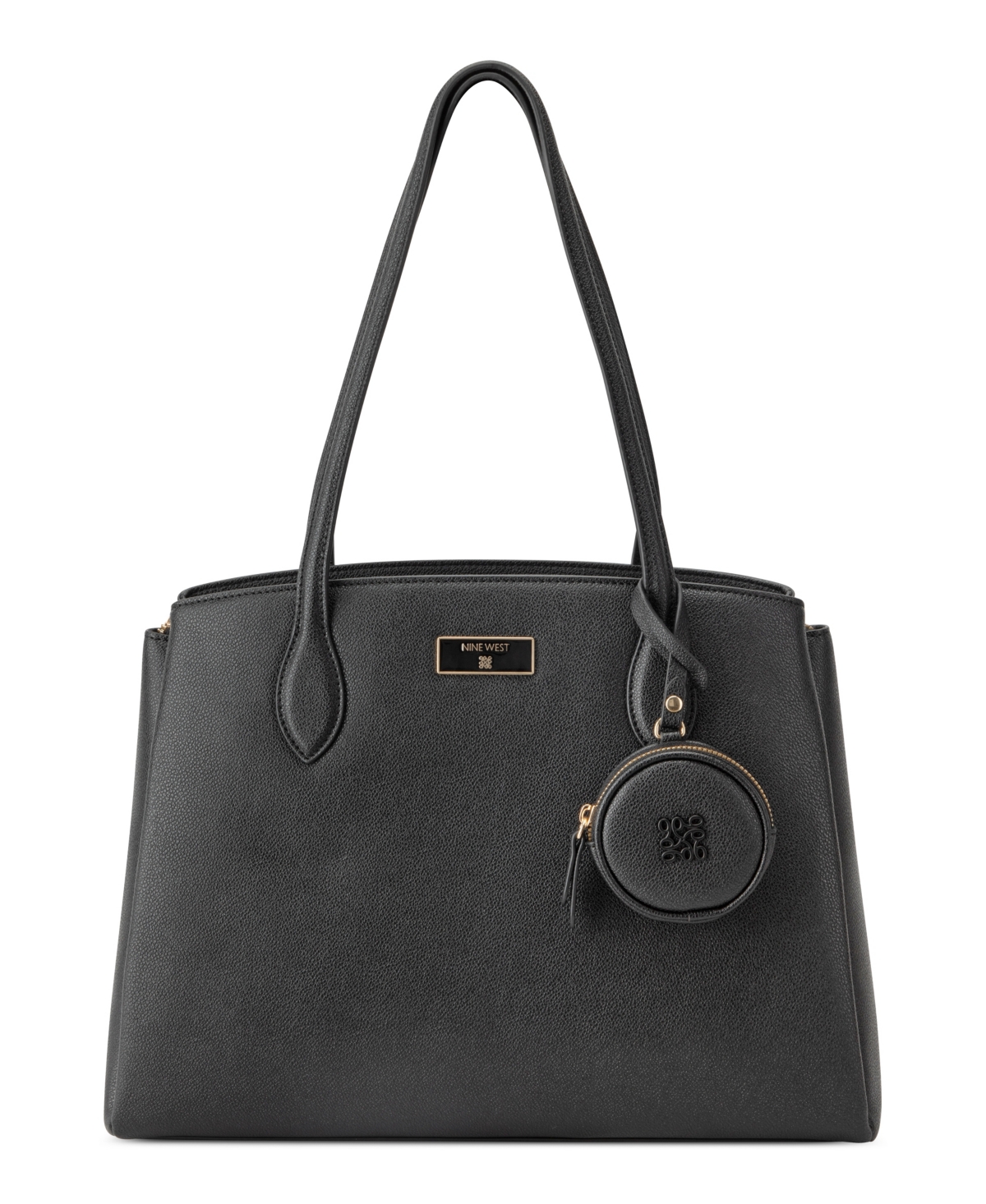 Click here for Nine West Mary Carryall Large Satchel Bag - Black prices