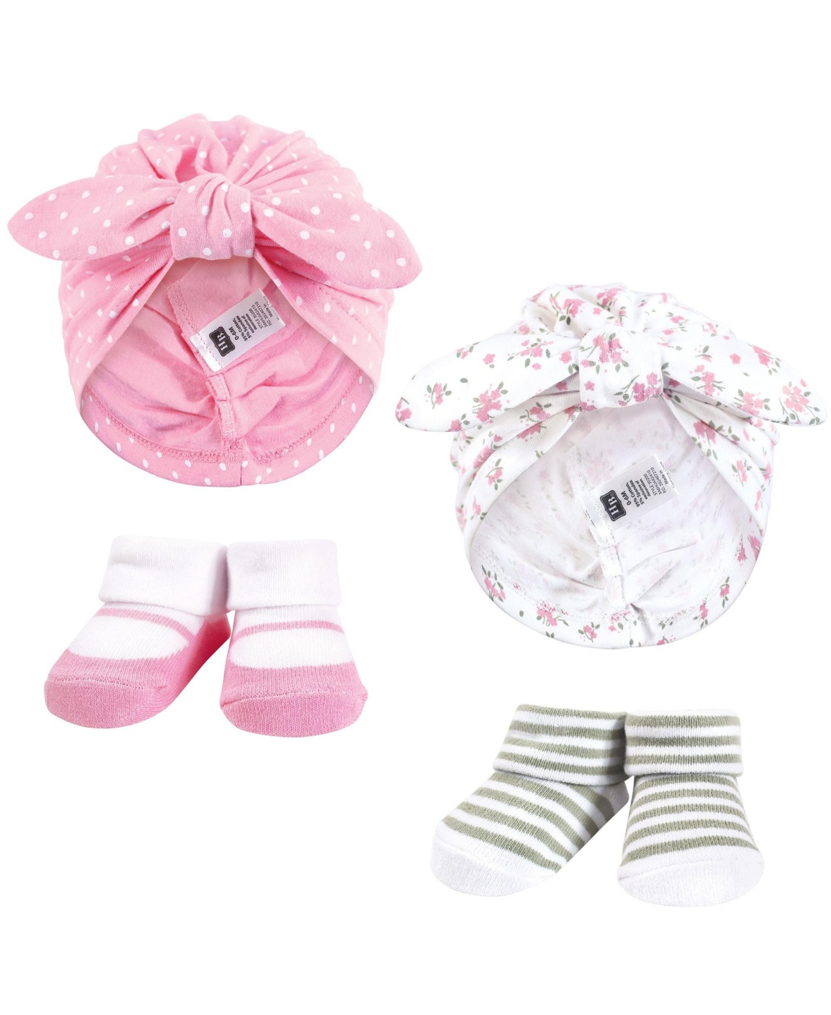 Click here for Hudson Baby Baby Girls Hudson Turban and Socks Set... prices