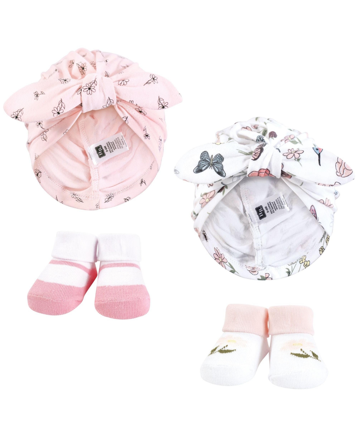 Click here for Hudson Baby Baby Girls Hudson Turban and Socks Set... prices