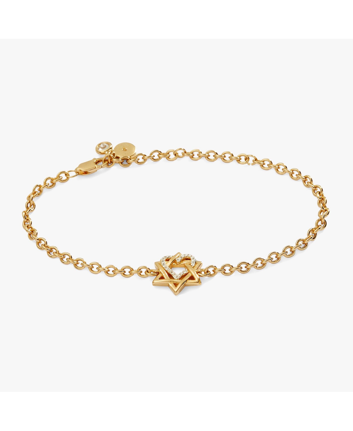 Click here for Alex and Ani Star Of David Heart Bracelet - Gold prices