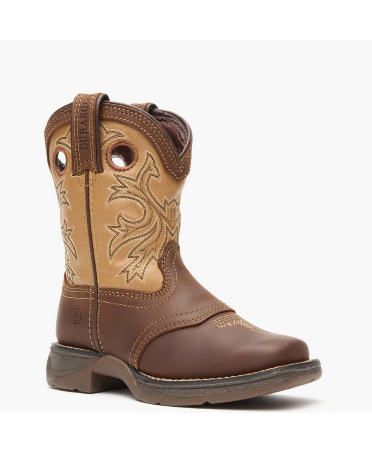 Click here for Durango Kids Lil Rebel by Kids Brown Tan Western B... prices
