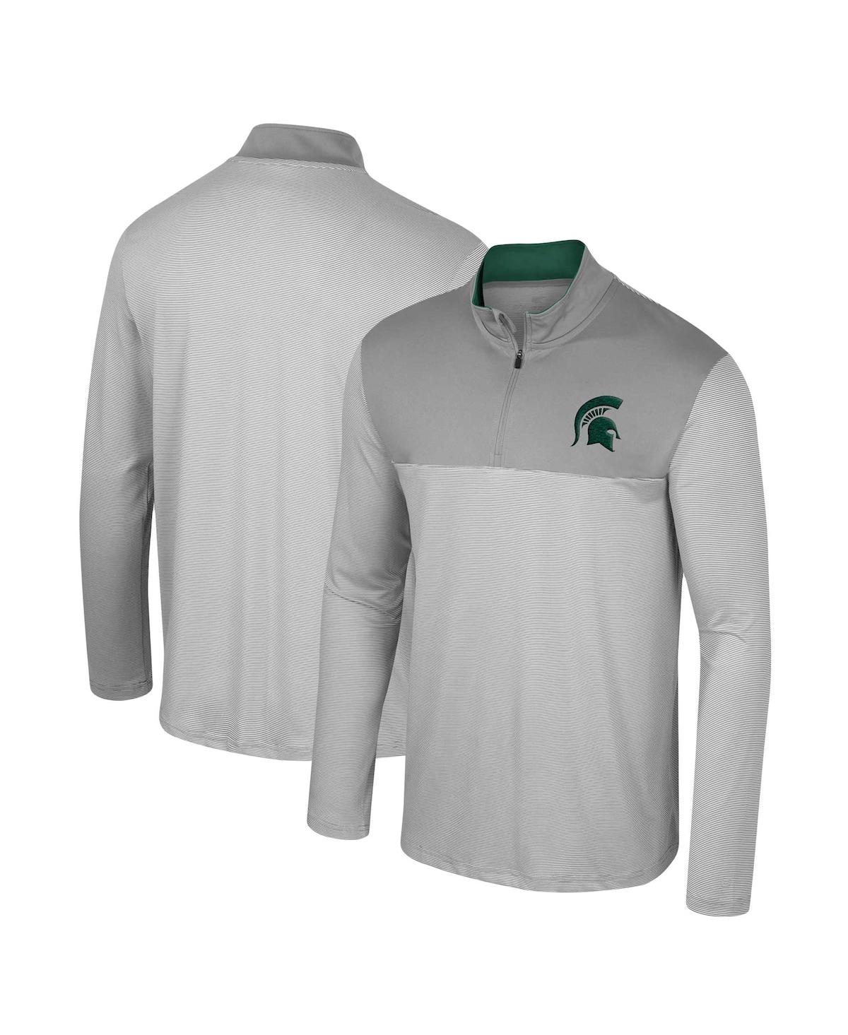 Click here for Colosseum Mens Gray Michigan State Spartans Tuck Q... prices