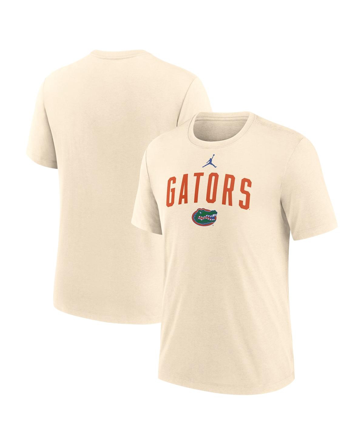 Click here for Jordan Mens Natural Florida Gators Arch Logo Tri-B... prices