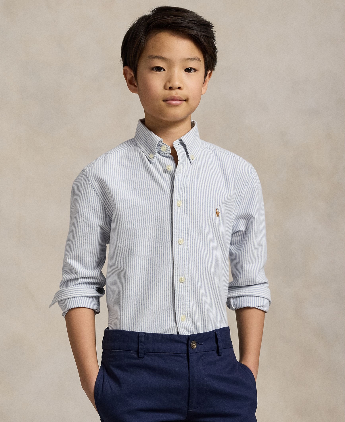 Click here for Polo Ralph Lauren Big Boys Embroidered Pony Logo C... prices