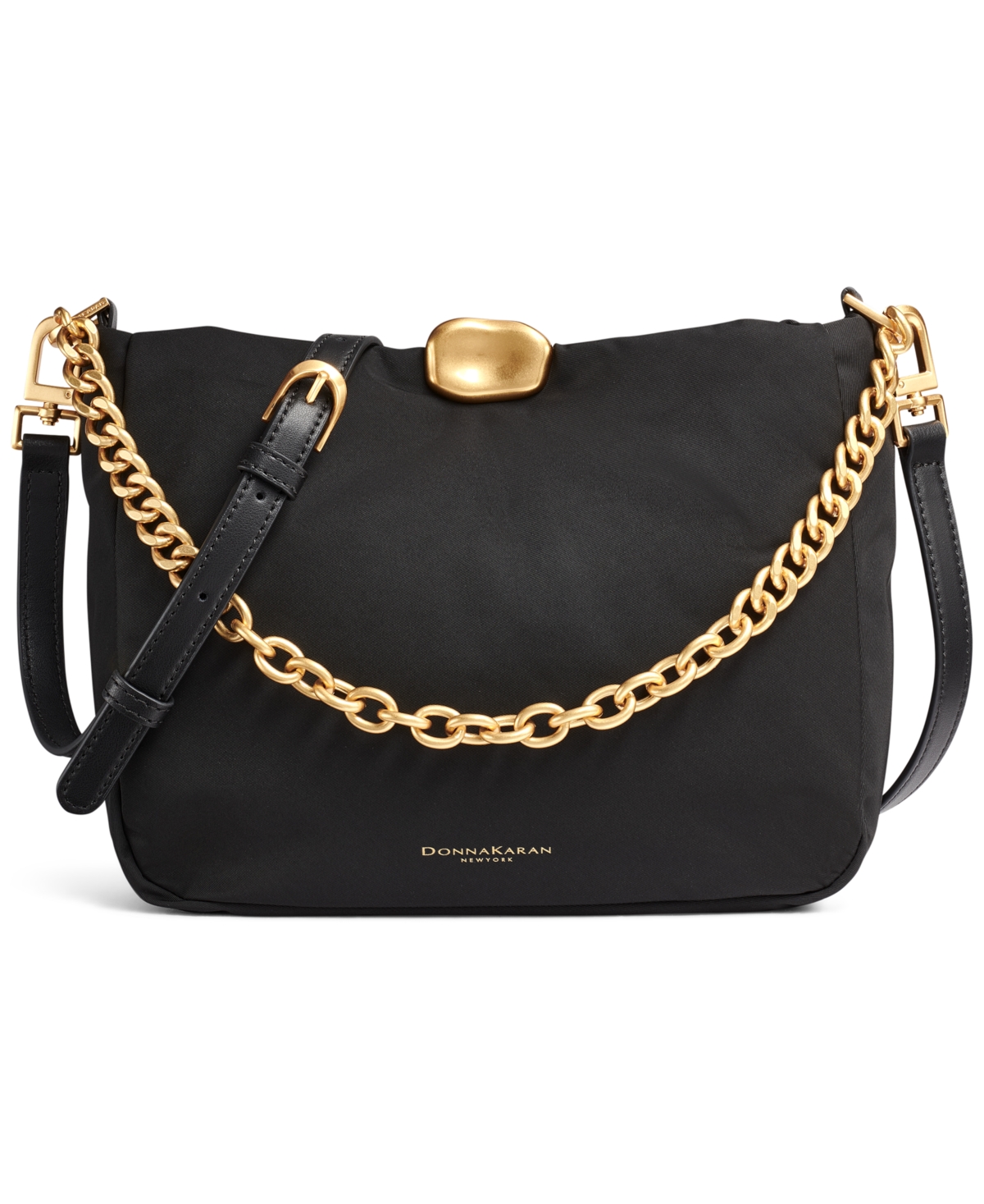 Click here for Donna Karan New York Crepe Nylon Small Crossbody w... prices