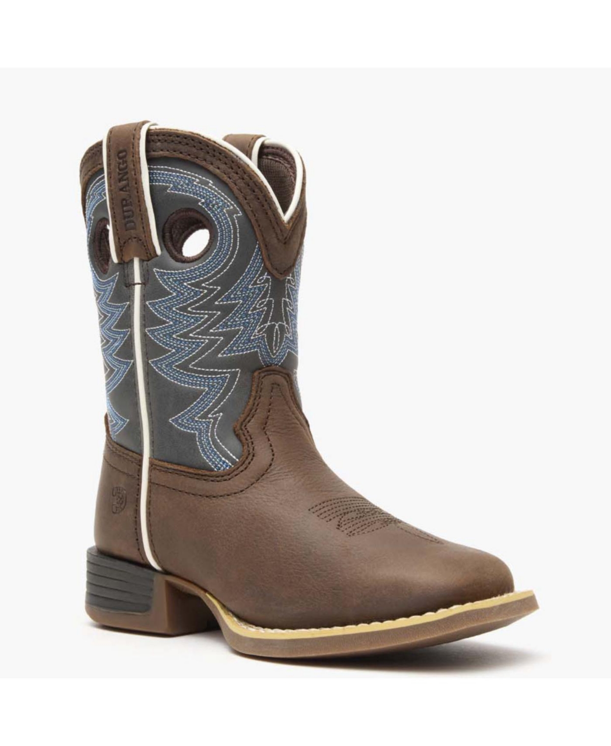 Click here for Durango Kids Lil Rebel Pro Blue Western Boots - Be... prices